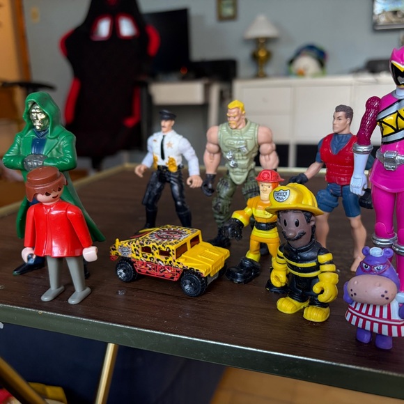 Toys | 11 Assorted Action Figures And Toy Car Set | Poshmark